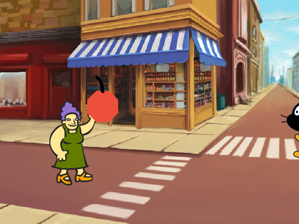 Scratch小动画4-孟子宸（VIP真爽）-侯老师编程网站(codinghou.cn) - Scratch编程教程与创作社区