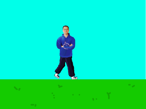 侯老师走路-好奇君-侯老师编程网站(codinghou.cn) - Scratch编程教程与创作社区