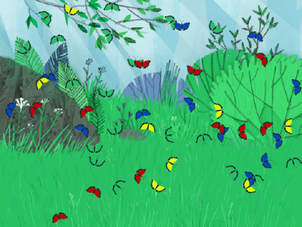 动物保护色-Colin-侯老师编程网站(codinghou.cn) - Scratch编程教程与创作社区