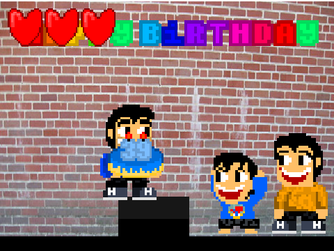 生日快乐-Andy-侯老师编程网站(codinghou.cn) - Scratch编程教程与创作社区