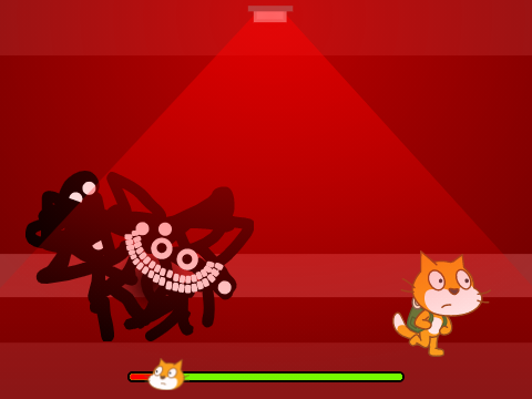 FNF level！-王策君爱吃鱼-侯老师编程网站(codinghou.cn) - Scratch编程教程与创作社区