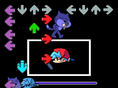 FNF VS 黑化猫-七骞仔-侯老师编程网站(codinghou.cn) - Scratch编程教程与创作社区