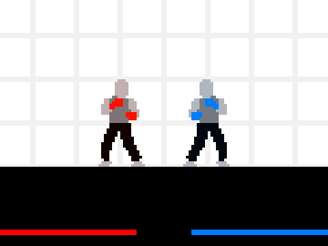 像素拳皇-几何winner-侯老师编程网站(codinghou.cn) - Scratch编程教程与创作社区