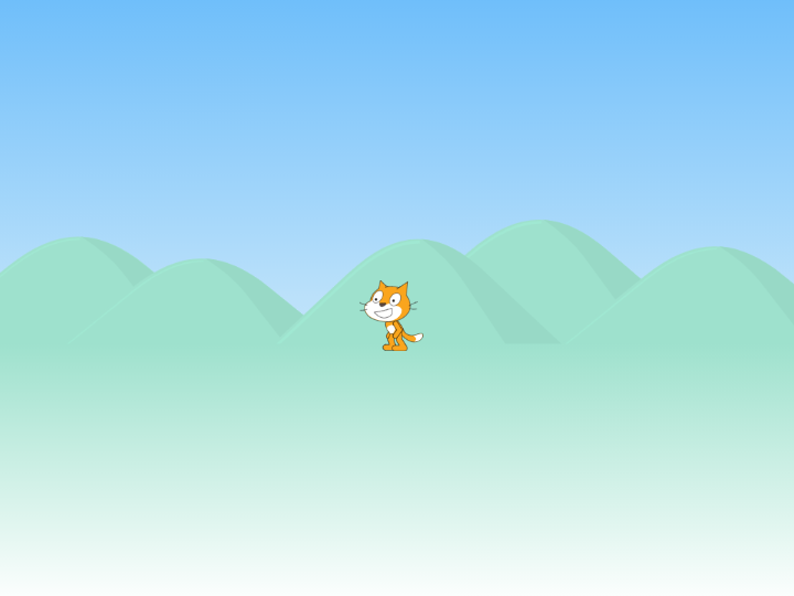 小猫跑酷-粟西西-侯老师编程网站(codinghou.cn) - Scratch编程教程与创作社区