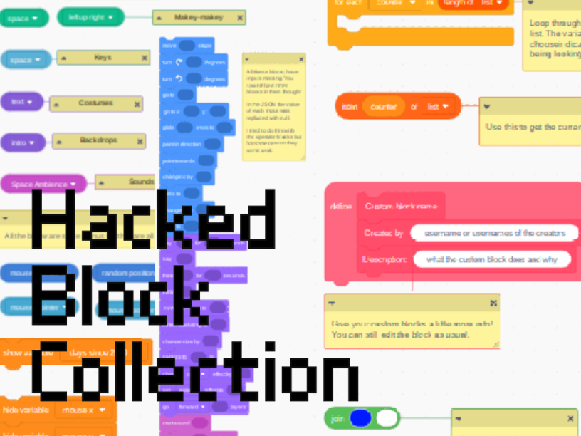 特殊的代码块- 小石头-侯老师编程网站(codinghou.cn) - Scratch编程教程与创作社区