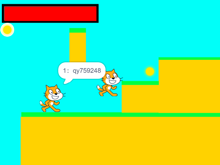 联机跑酷-XTL-侯老师编程网站(codinghou.cn) - Scratch编程教程与创作社区
