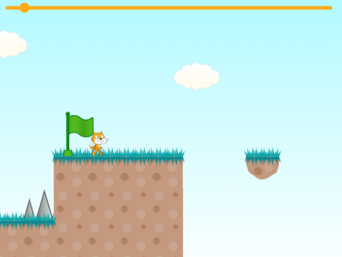 Cat 跑酷-Scratch Cat-侯老师编程网站(codinghou.cn) - Scratch编程教程与创作社区