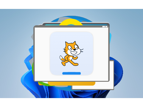 Windows11编程素材-科研swr-侯老师编程网站(codinghou.cn) - Scratch编程教程与创作社区