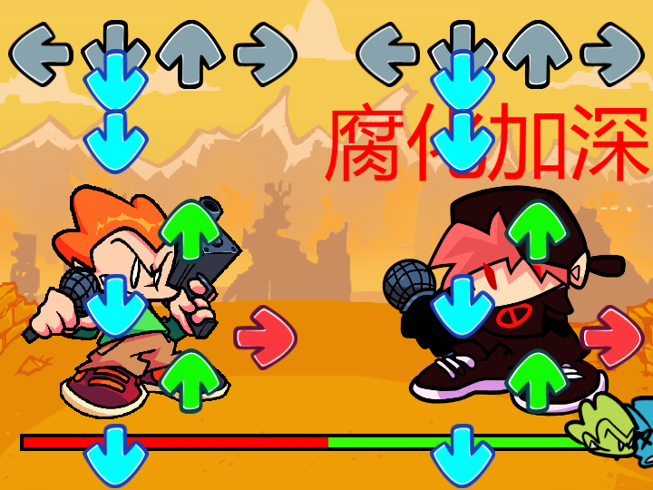 FNF'腐化-会玩才会学-侯老师编程网站(codinghou.cn) - Scratch编程教程与创作社区