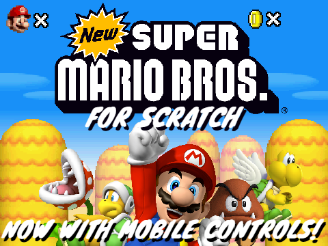 超级马里奥V.无敌版-gcyn-侯老师编程网站(codinghou.cn) - Scratch编程教程与创作社区