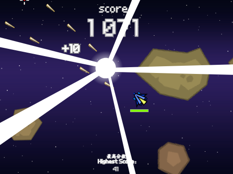 打陨石-编程小小蒋~-侯老师编程网站(codinghou.cn) - Scratch编程教程与创作社区