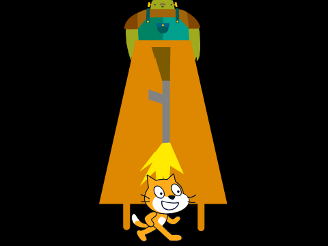 恶魔轮盘part2-编程侯老师-侯老师编程网站(codinghou.cn) - Scratch编程教程与创作社区