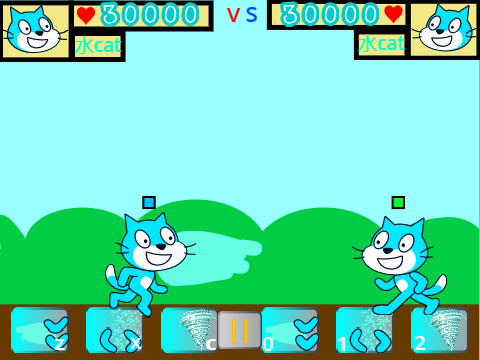 双人小猫对对碰v1.5.1-梧王游戏-侯老师编程网站(codinghou.cn) - Scratch编程教程与创作社区