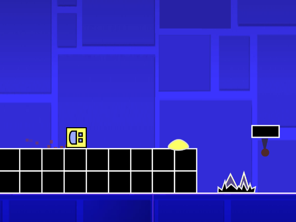 几何冲刺- Azure蔚蓝-侯老师编程网站(codinghou.cn) - Scratch编程教程与创作社区