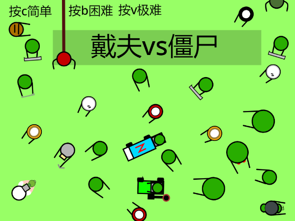 戴夫射击僵尸15（不是盗版） Wrong1 侯老师编程网站codinghoucn Scratch编程教程与创作社区