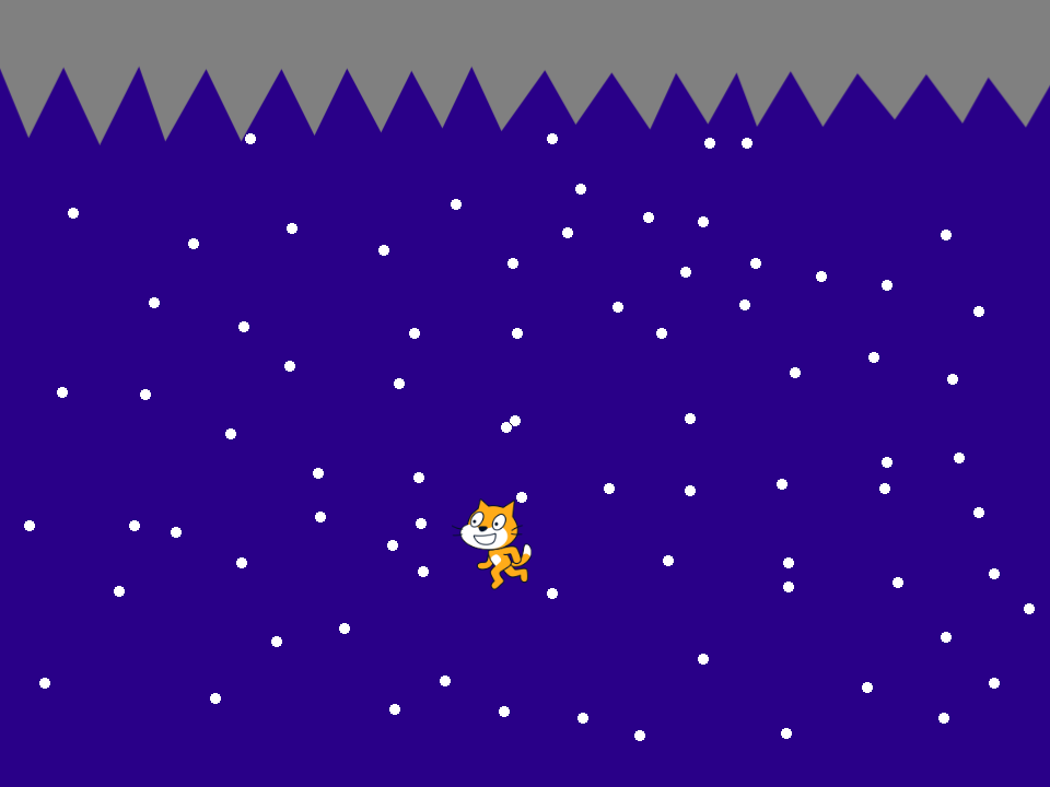 是男人就下100层-人类-侯老师编程网站(codinghou.cn) - Scratch编程教程与创作社区