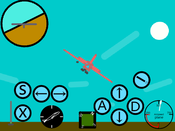 飞机模拟器-123-侯老师编程网站(codinghou.cn) - Scratch编程教程与创作社区
