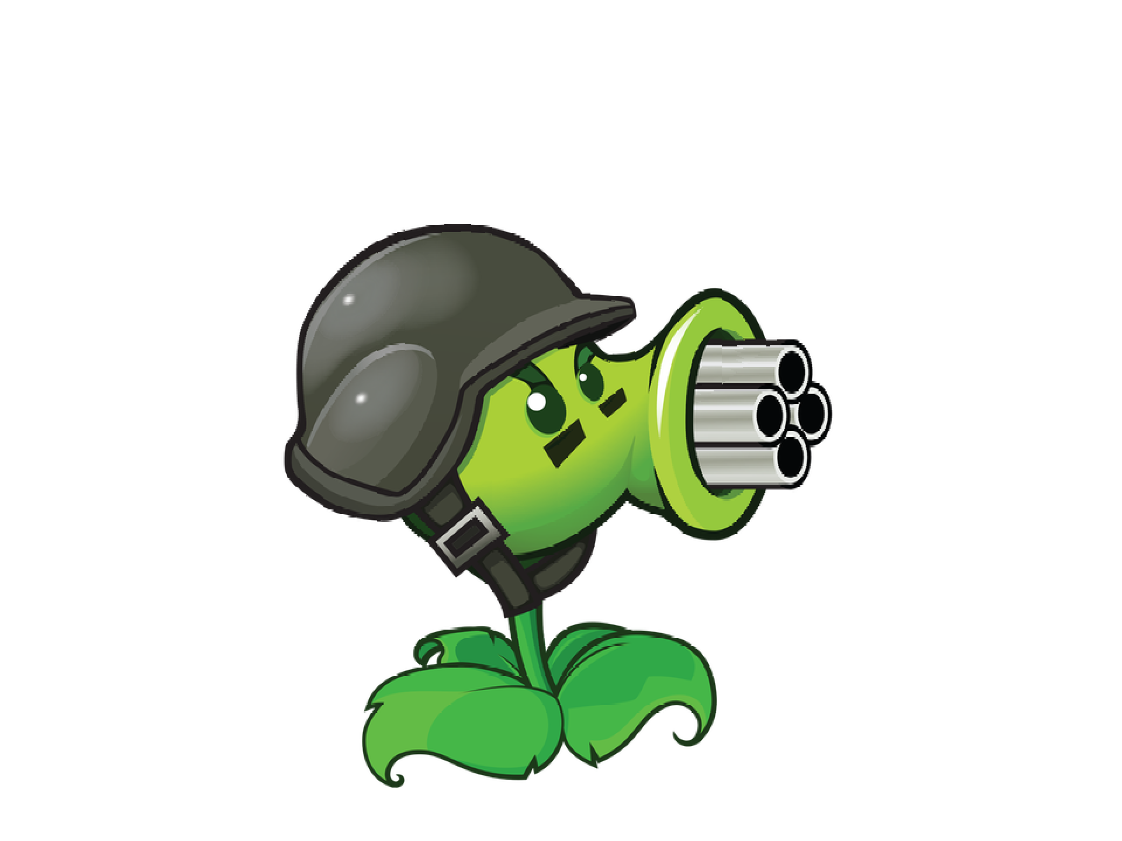 植物大战僵尸机枪射手动图-大大面包-侯老师编程网站(codinghou.cn) - Scratch编程教程与创作社区