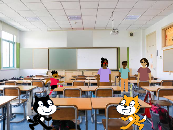 我们班的小游戏-孟子宸（VIP真爽）-侯老师编程网站(codinghou.cn) - Scratch编程教程与创作社区