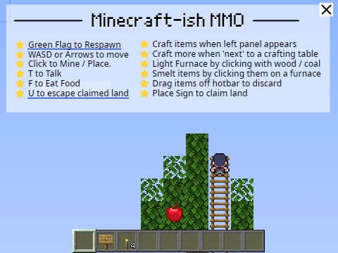 Minecraft MMO-scratch迷-侯老师编程网站(codinghou.cn) - Scratch编程教程与创作社区