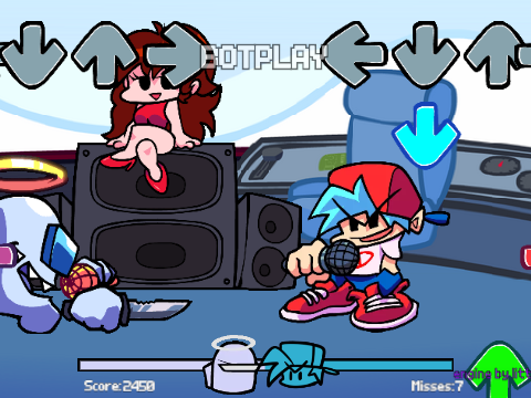 FNF- 内鬼V4白-内鬼小黑-侯老师编程网站(codinghou.cn) - Scratch编程教程与创作社区