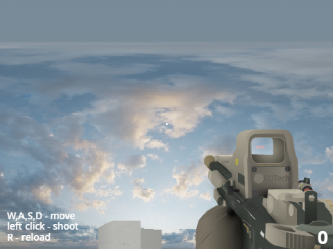 3D枪战（测试版）-桭-侯老师编程网站(codinghou.cn) - Scratch编程教程与创作社区