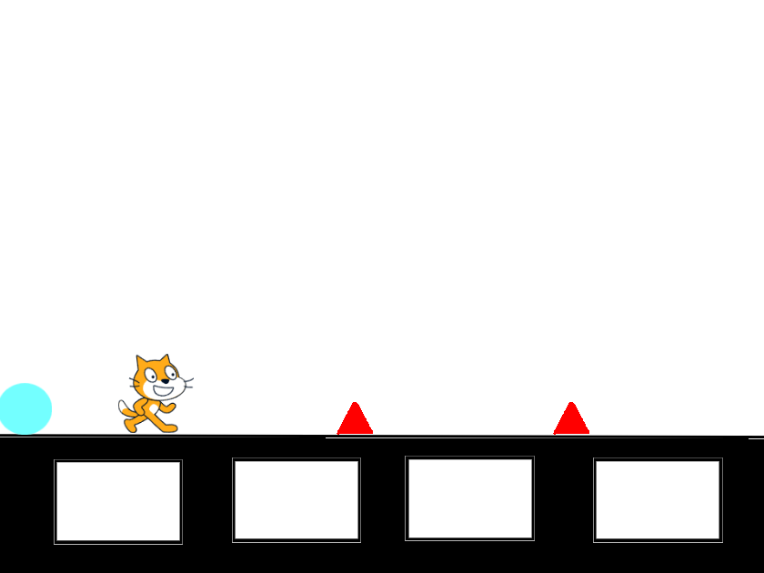 跳跃小游戏-浩然-侯老师编程网站(codinghou.cn) - Scratch编程教程与创作社区