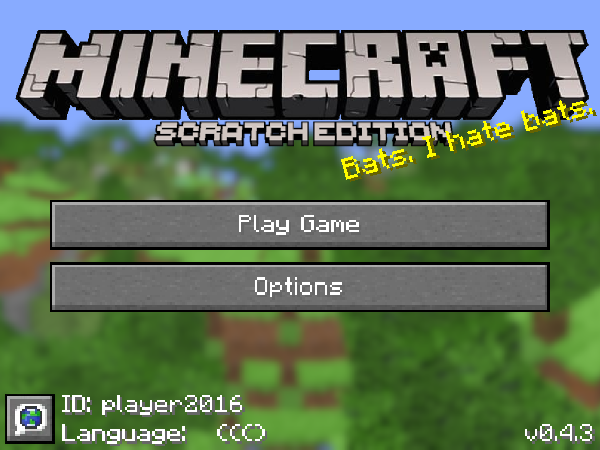 我的世界 v0.4.3旧版-xverg-侯老师编程网站(codinghou.cn) - Scratch编程教程与创作社区