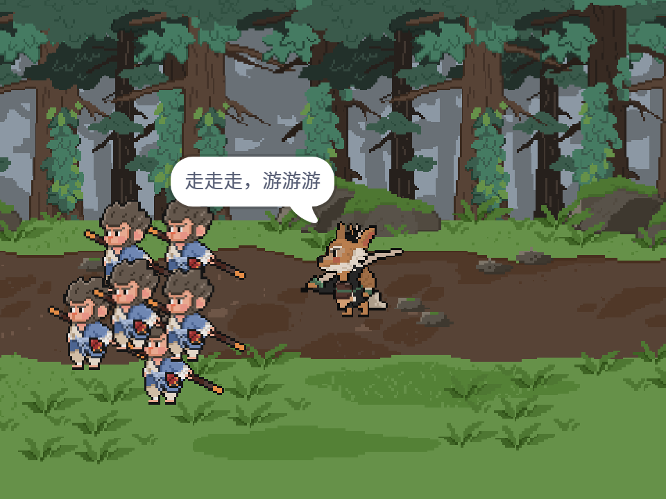 像素版黑神话悟空-M木糖M-侯老师编程网站(codinghou.cn) - Scratch编程教程与创作社区