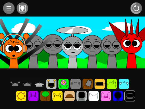 Sprunki(鬼畜)-yhy-侯老师编程网站(codinghou.cn) - Scratch编程教程与创作社区