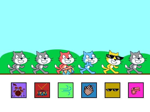 节奏盒子-MC-侯老师编程网站(codinghou.cn) - Scratch编程教程与创作社区