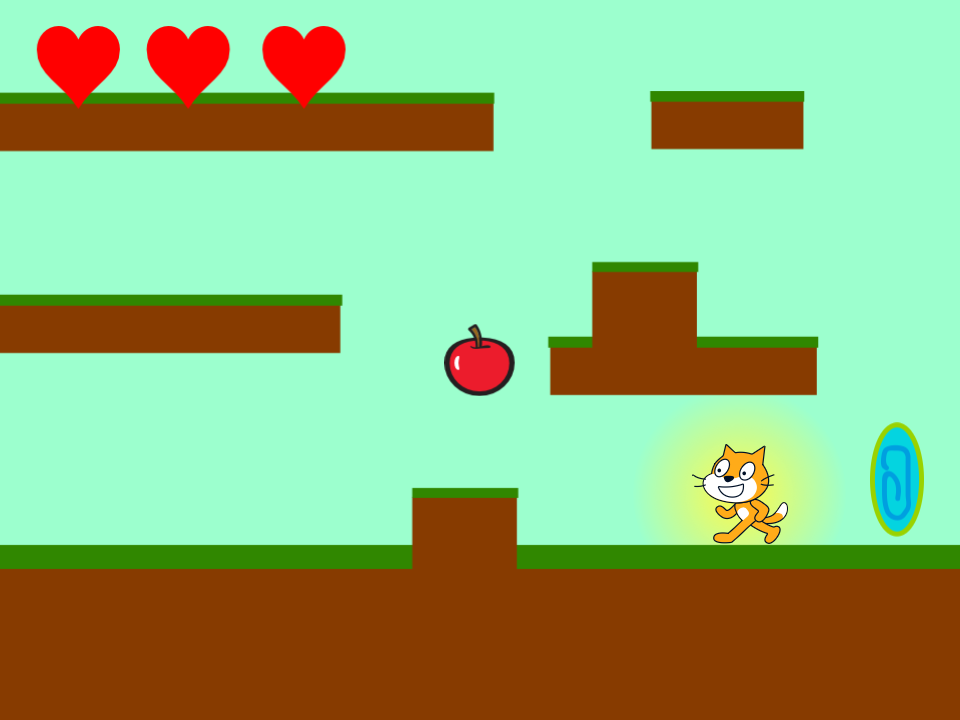 Scratch跑酷07 徐铭泽 侯老师编程网站codinghoucn Scratch编程教程与创作社区